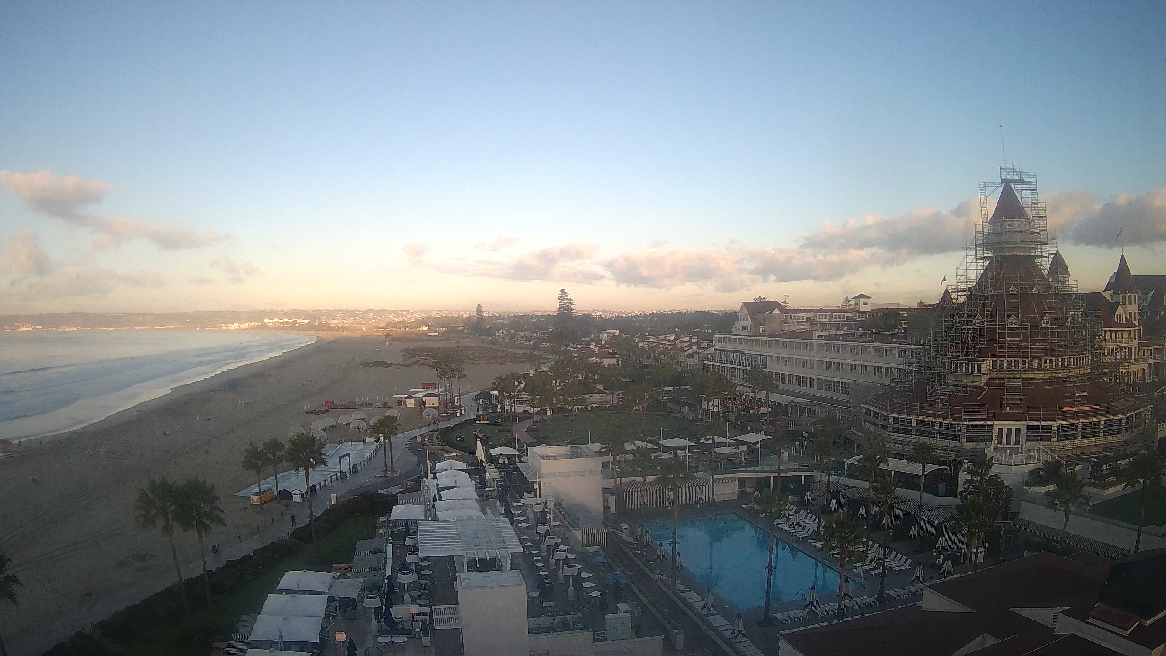 Hotel Del Coronado 4K Fixed Live Cam (Snapshot image) - HDOnTap
